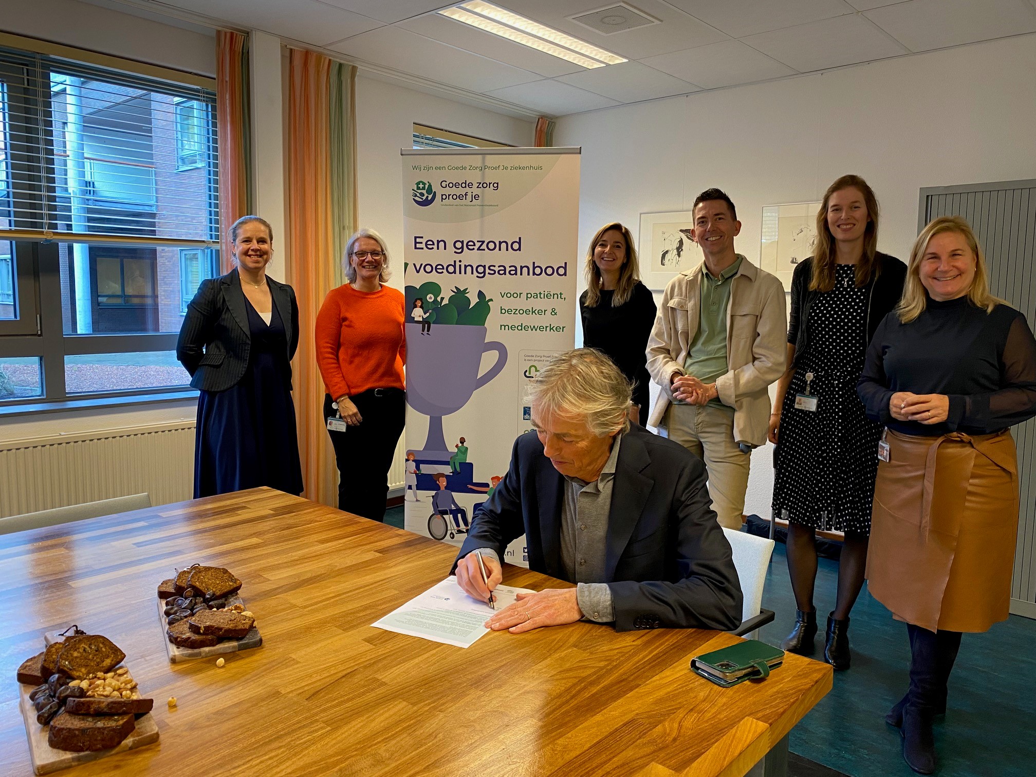 Ondertekening intentieverklaring 'Goede Zorg Proef Je' | Spaarne Gasthuis